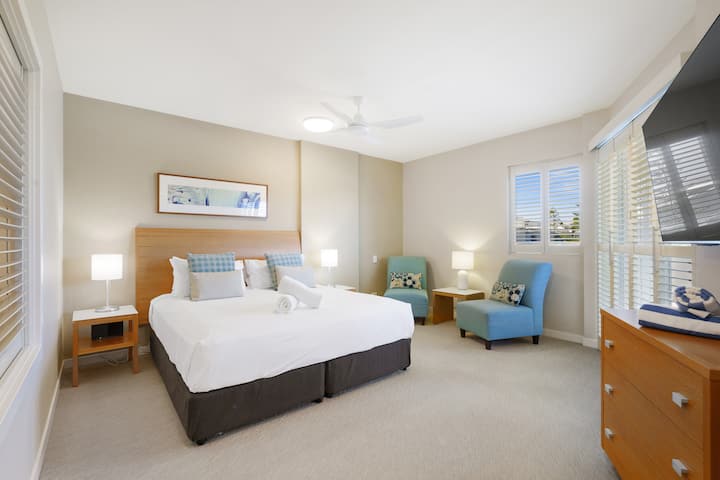 Pool Resort Kingscliff 1b Spa Suite Park View 1228 - Kingscliff