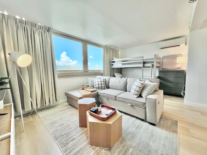 Cozy & Modern Waikiki Family/group Vacation Condo - Honolulu
