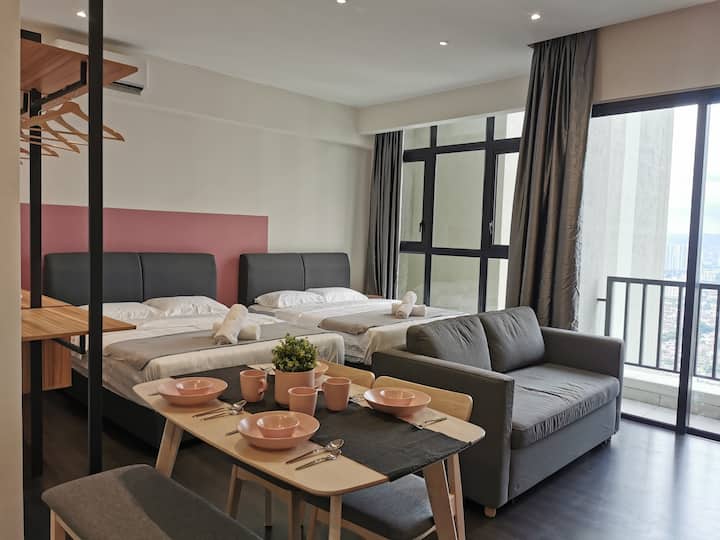 D37 1-6pax.suites Soft Luxury Style Near Velocity - Kuala Lumpur