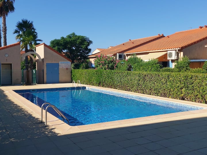 Superbet2 3étoiles Piscine Mer&port Parking Privé - Canet-en-Roussillon