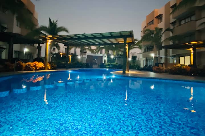 ÁMbar 206b / ¡Genial! Depa Con Frigobar Y Alberca - Mazatlán