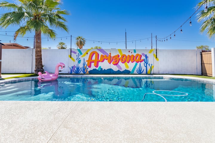 Desert Oasis With Heated Pool And Green! - Mesa, AZ