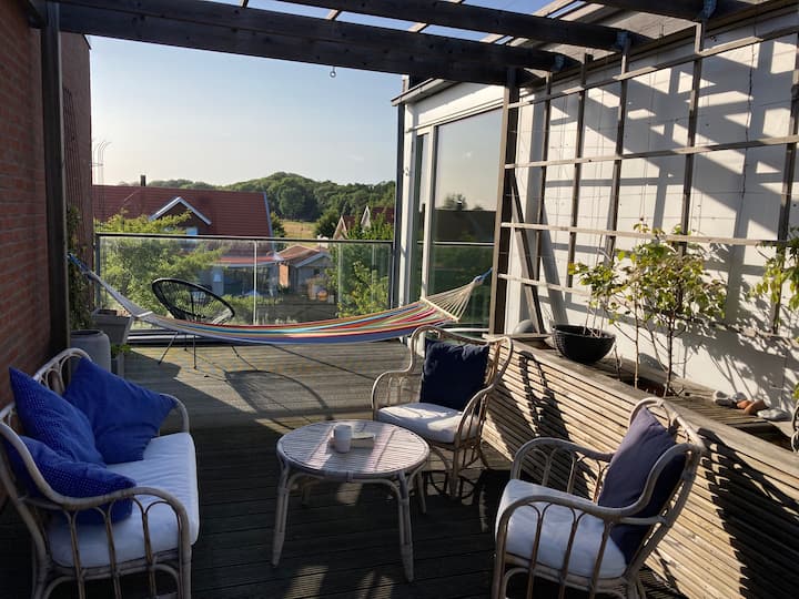 Spacious Townhouse With Jacuzzi, Great Location - Helsingborg