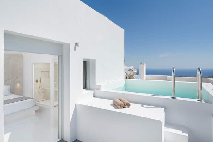 Cycladic Suites - Suite Pool & Steam Room (B4) - Santorini