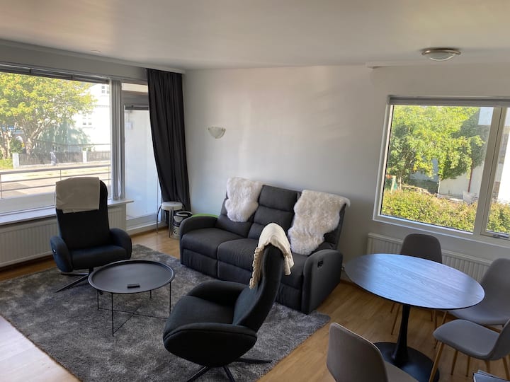 A Nice Apartment W/parking, Central In Reykjavik - Izland