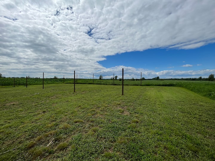 Stationnement Pour Vr à La Ferme - Trois-Rivières