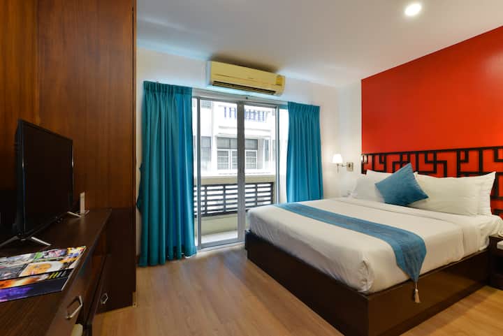 Studio Room W/balcony & Kitchenette @ Chinatown - Bangkok Yai