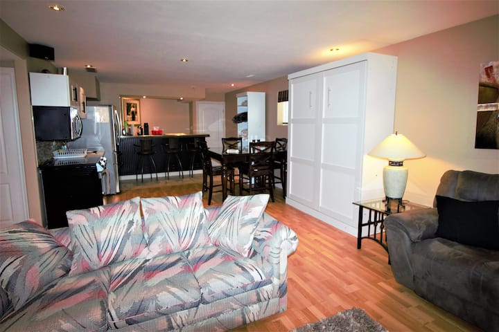 Classy & Comfy Lower Level Suite W Fireplace/yard. - Windsor