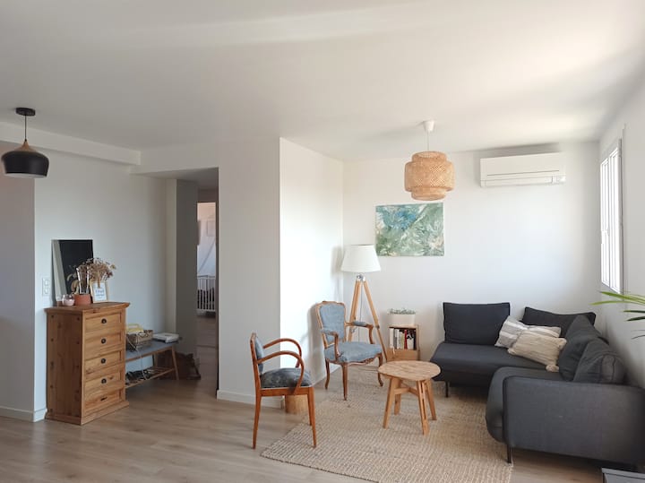 Appartement Climatisé, Parking, Proche Plage. - Montpellier