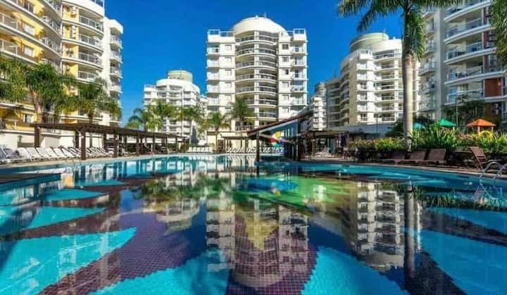 Apartamento Com Piscina E Parquinho - Beto Carrero - Penha