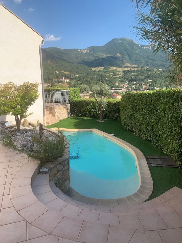 Magnifique Villa Avec Piscine Vue Pano - Digne