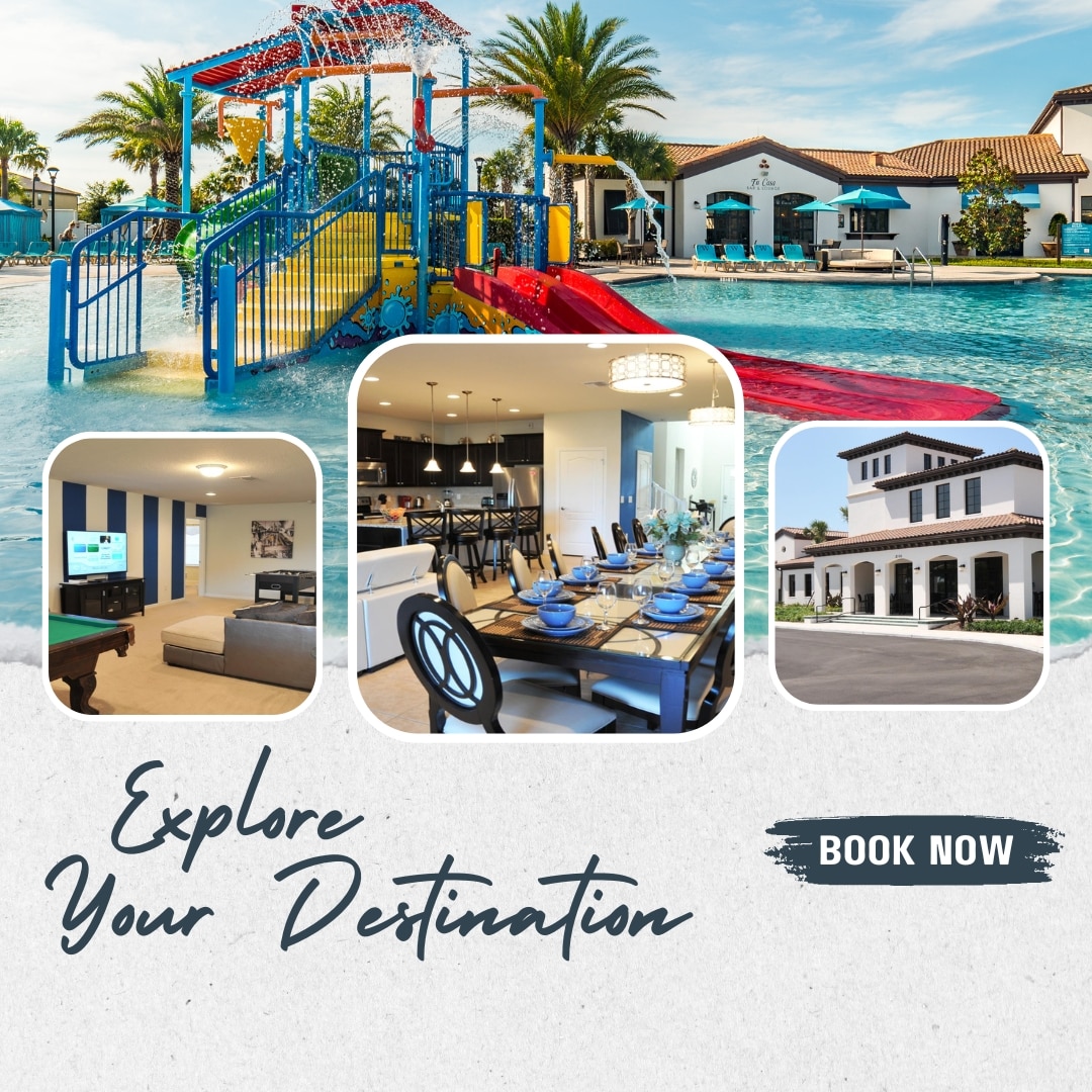 Inviting 8br Villa Private Pool Disney Fantasy Villas For Rent In