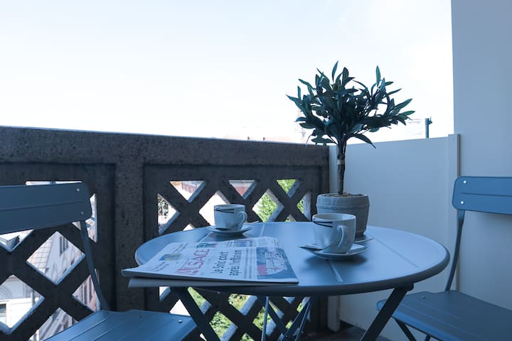 Le Bretzel, Centre Ville, Terrasse , Ascenseur - Mulhouse