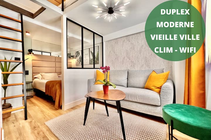 ★ Duplex "Le Gesù" ★ Vieille Ville ★ Clim ★ Wifi ★ - Nizza