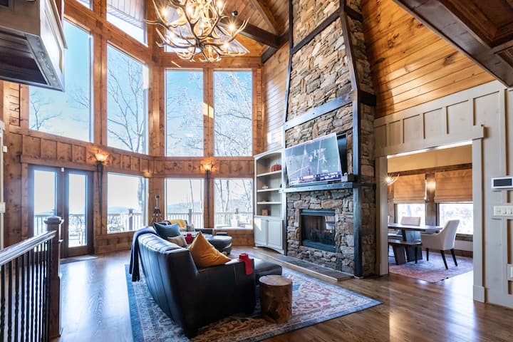 My Dream Lodge: A Symphony Of Luxury & Outstanding Vistas! - Mineral Bluff, GA