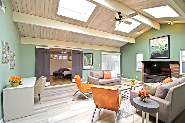 Abk: Cheerful 5bd/2ba 10min To Apple~cafes Shops - San José