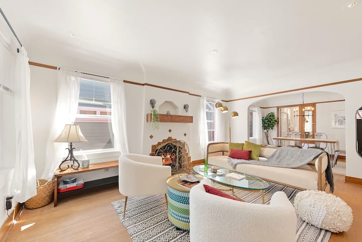 ❤Spacious Brick Charmer ❤ 3b2b/office, Garden, Prk - Seattle, WA