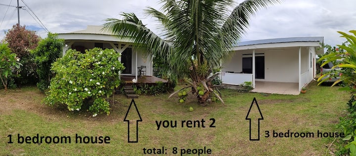 Fare Manutahi- 2 Units Up To 8 People - Tahiti