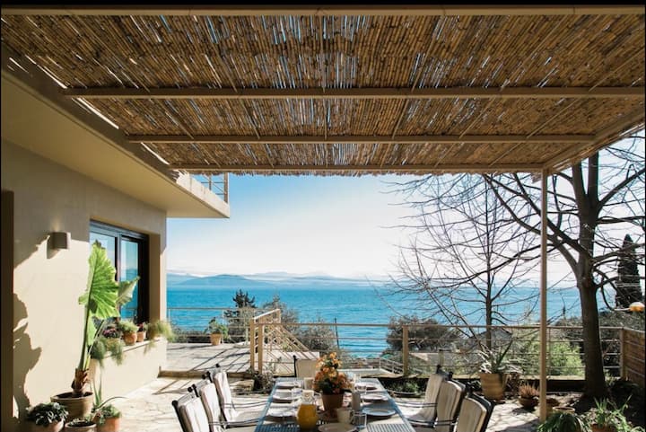 Terra E Mare Seaview Villa With Private Pool - Corfu