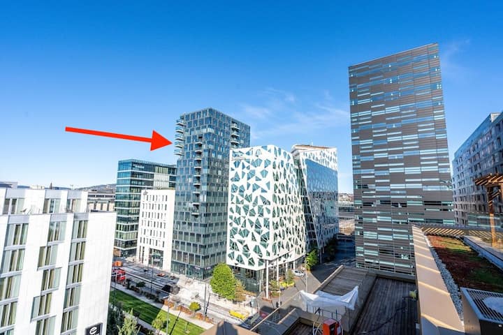 Room With Spectacular View. Private Bathroom - Oslo