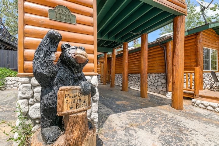 Village Cabin Escape Rooftop Spa, Sauna, Billiards - Big Bear Lake, CA
