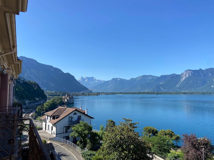 Stunning Lakefront Loft With Alps & Castle View - Vevey