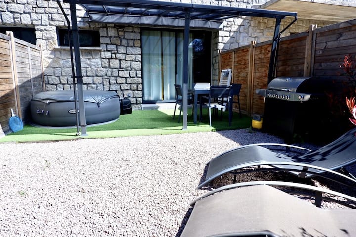 N10 Maison T2 Avec Jacuzzi 4 Places Privé - Ajaccio