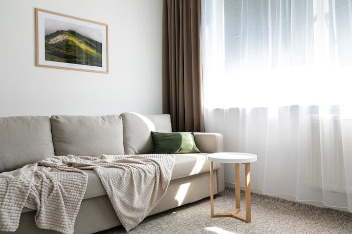 Cozy 1 Bedroom Apartment With A Free Parking Spot - Nowa Leśna