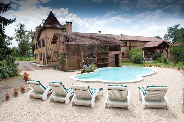 Petit Gîte Avec Piscine à Partager - Nogaro