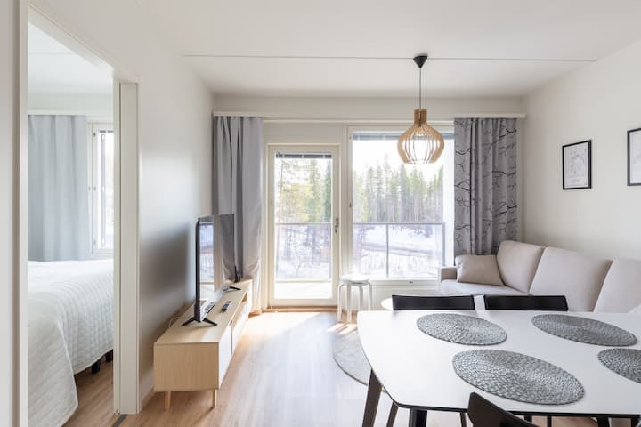 An Apartment Next To The South Slopes - Kittilä