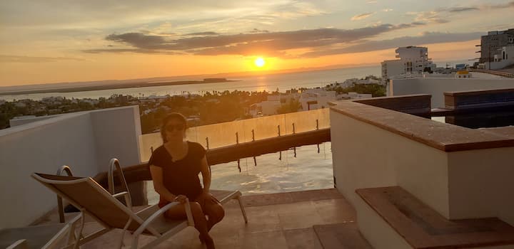 Condo W/bay View Whirlpool Tub In La Paz, Bc, Mex - La Paz, Mexique