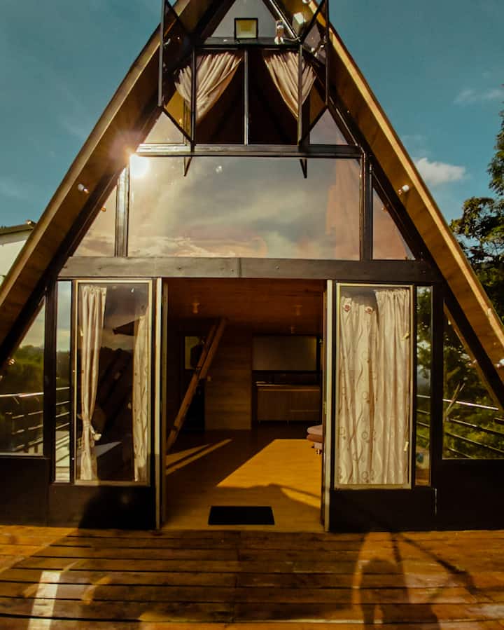 Cabaña Familiar Con Jacuzzi Y Terraza Privada - La Mesa