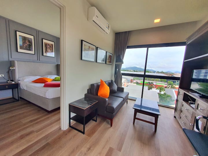 Best Dlux Condo W/kitchen Center 501 - Phuket