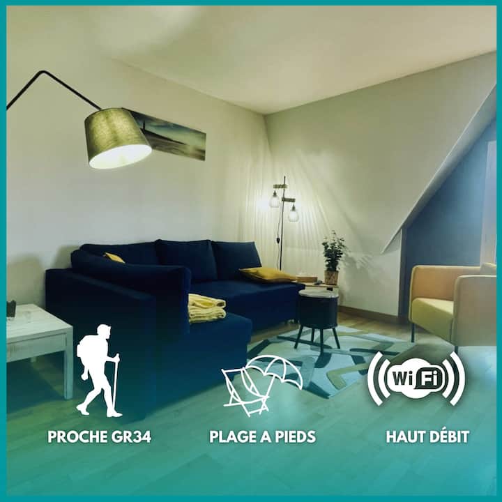 Bel Appartement Au Coeur Du Quartier Des Artistes - Morgat