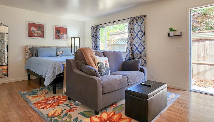 Quiet, Cozy; Private Yard, Pets Ok; Central Eureka - Eureka, CA