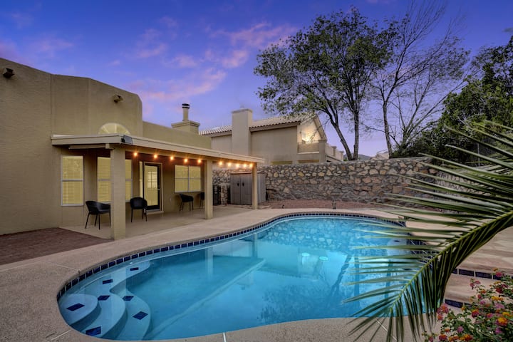 West Spanish Cottage | Heated Pool |Solana Shops - El Paso, TX