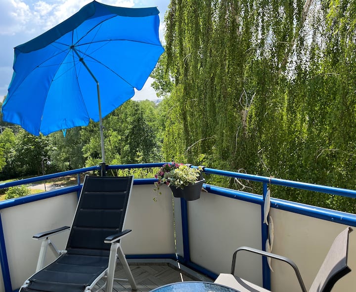 "Aquamarin" - Charmantes Appartement Mit Balkon - Rostock