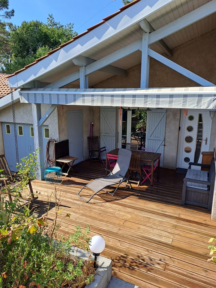 Villa De Vacances Les Océanides Avec Jacuzzi - Bassin d'Arcachon