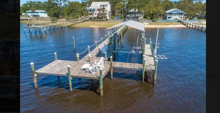 Bayfront Home/ocean View/boat Dock, 2nd Floor - Ochlockonee River State Park, Sopchoppy
