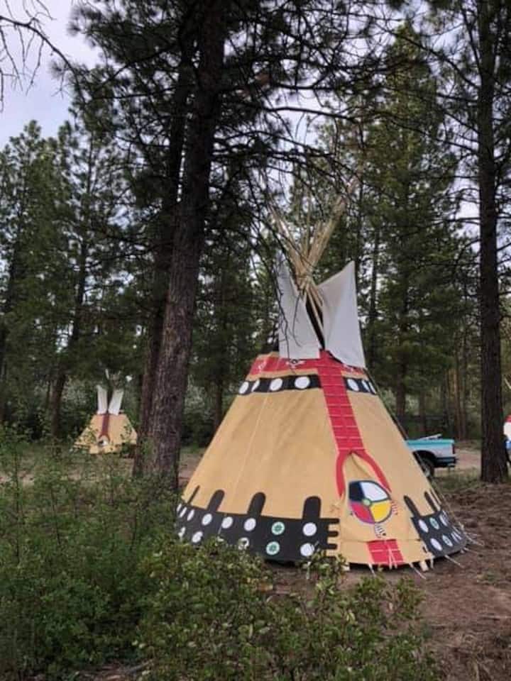 #3 Ceremonial Native American Tipi - Collier Memorial State Park, Chiloquin