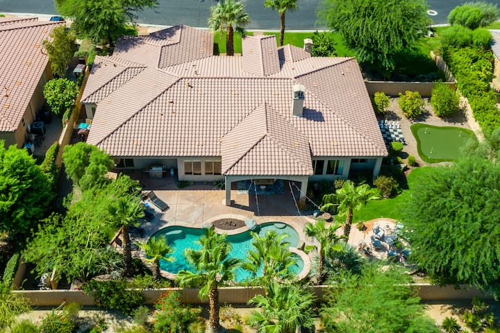 Villa Di Accona - Luxe Resort Home, Pool+spa+bbq - Bermuda Dunes, CA