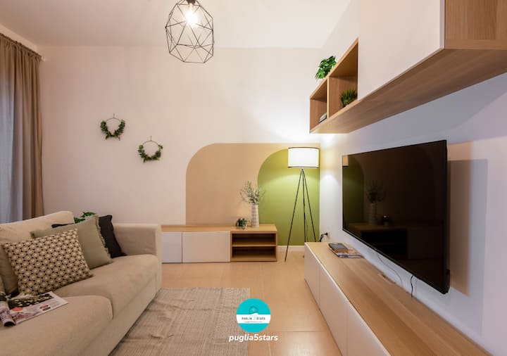 [Gare Centrale De Bari] Appartement Urban Green - Bari