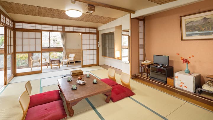 2 Meals/mountain Lodge/jpn 14 Mats Veranda/4 Ppl - 고리야마시
