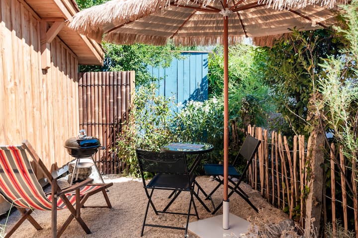 Studio Vintage Proche De La Plage Avec Wifi - Lanton