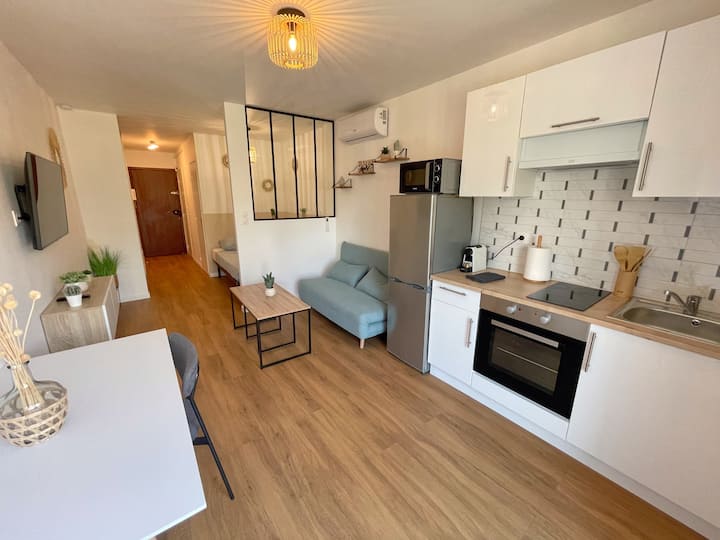 ☀️ Studio Cosy - Proche Mer - Clim - Niza