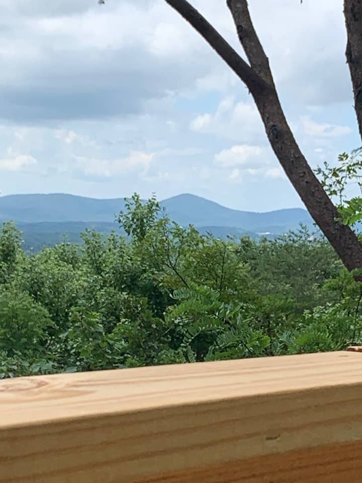Secluded & Cozy Log Cabin Home W/spacious Views - Jasper, GA