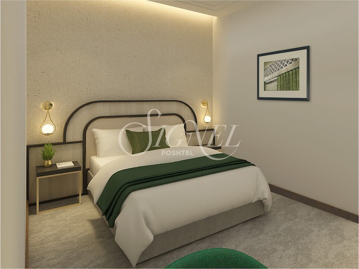 Signel Double Room | Queen Bed | Signal Hill View - Kota Kinabalu