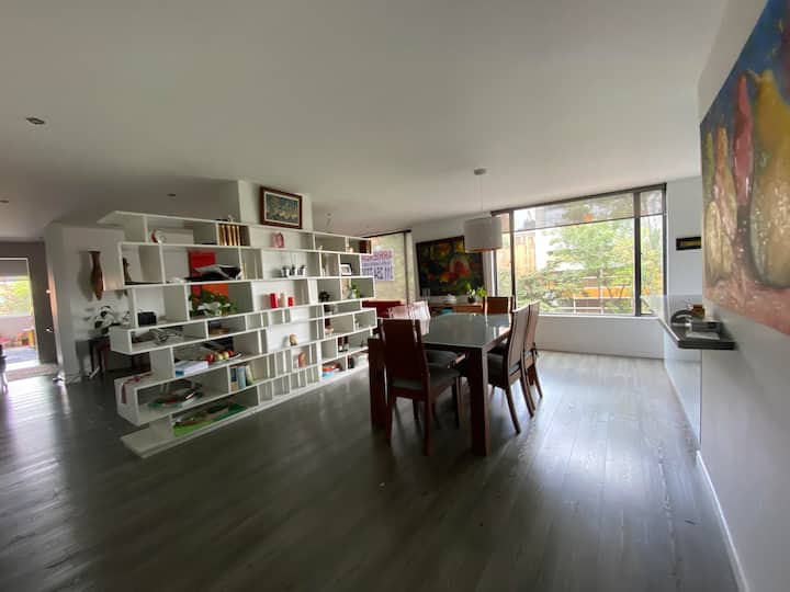 Great 150 Mt Fully Furnished Apartment At Calle 94 - Bogotá