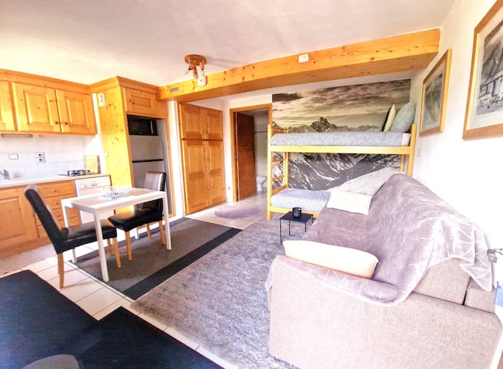 Studio Front De Neige Le Praz Courchevel - Courchevel
