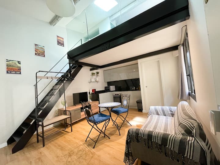 Loft St-roch • Bail Mobilité 1–10 Mois - Montpellier